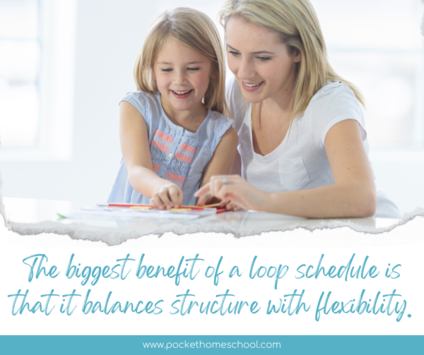 Using a Loop Schedule in Your Homeschool - Pocket Homeschool