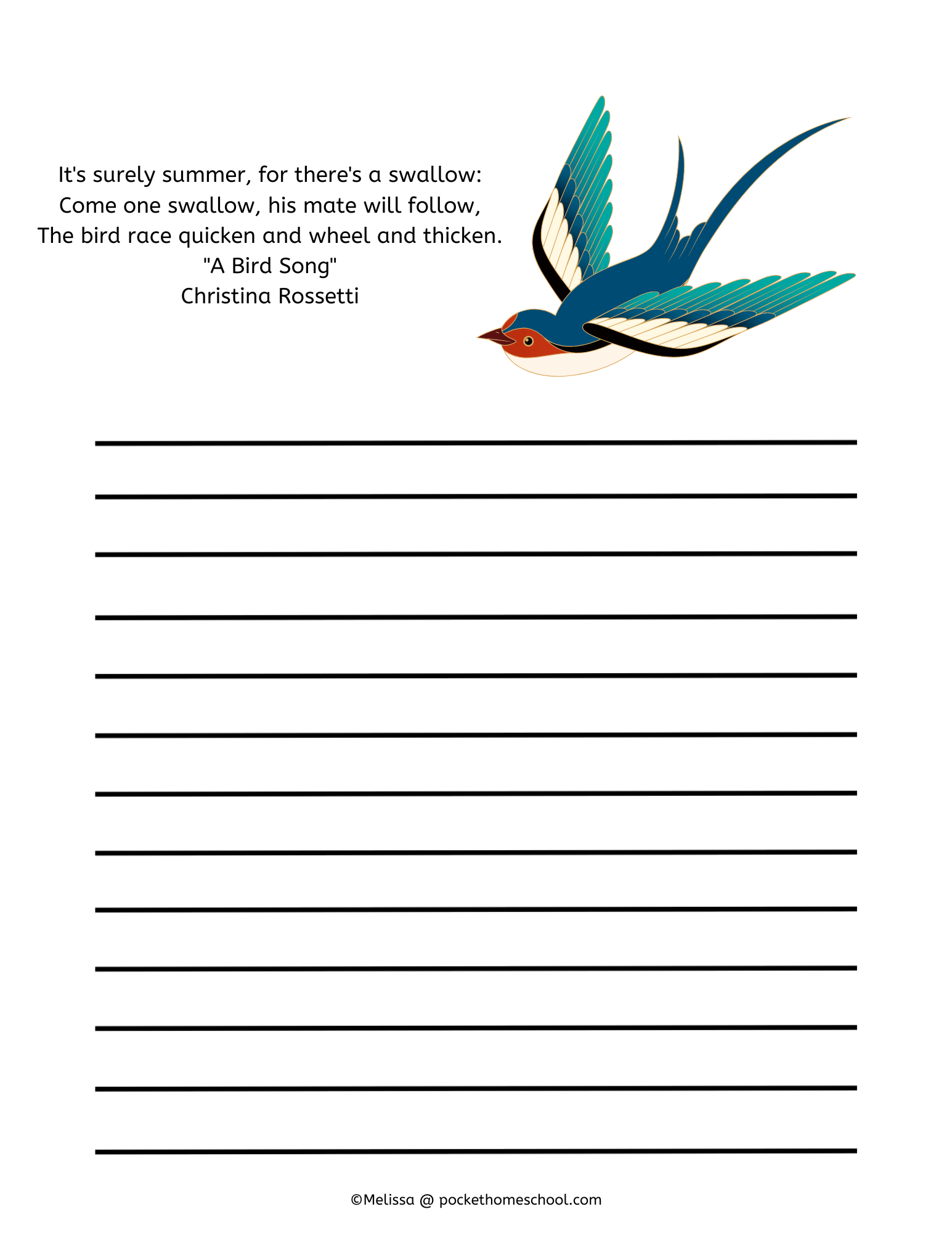 Poetry Pack - Pocket Homeschool